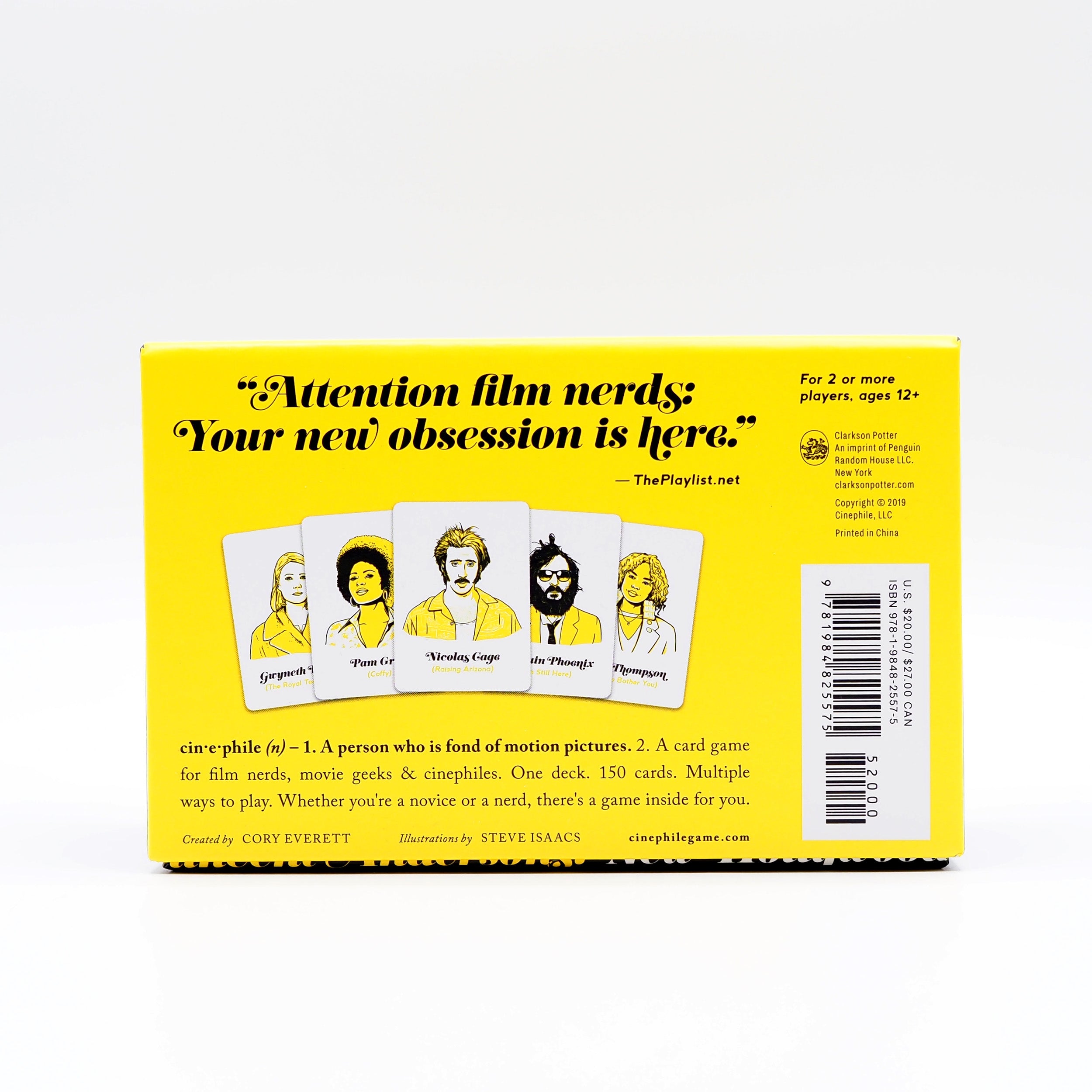 Cinephile: A Card Game – Vinegar Syndrome