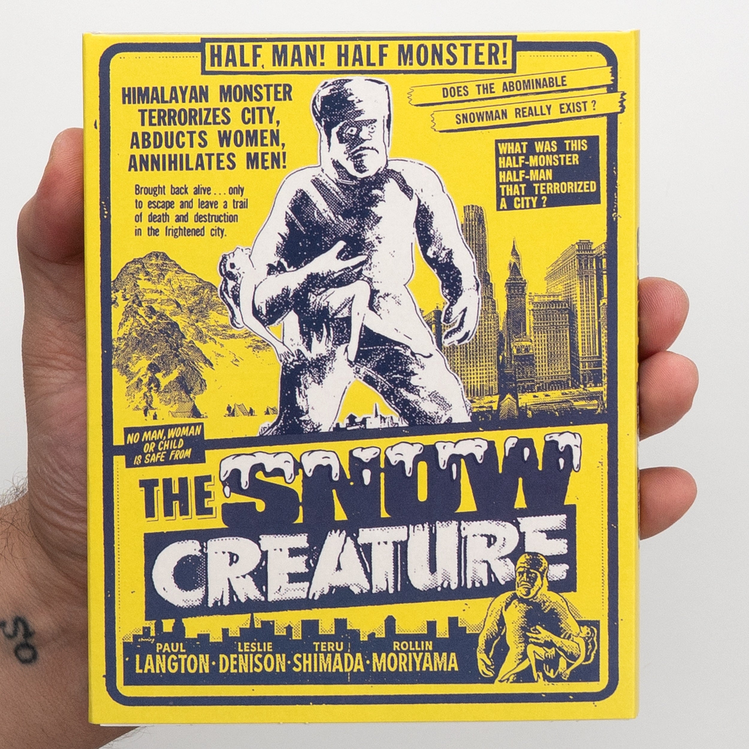 Vinegar Syndrome announces THE SNOW CREATURE - The Classic Horror Film ...