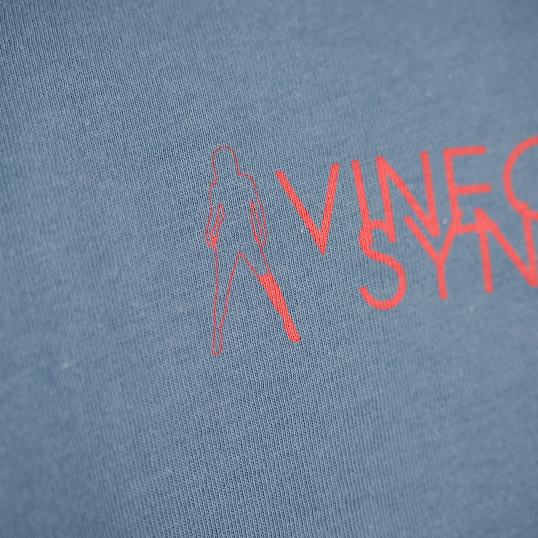 VS Logo - Coral / Steel Blue Variant - Shirt – Vinegar Syndrome