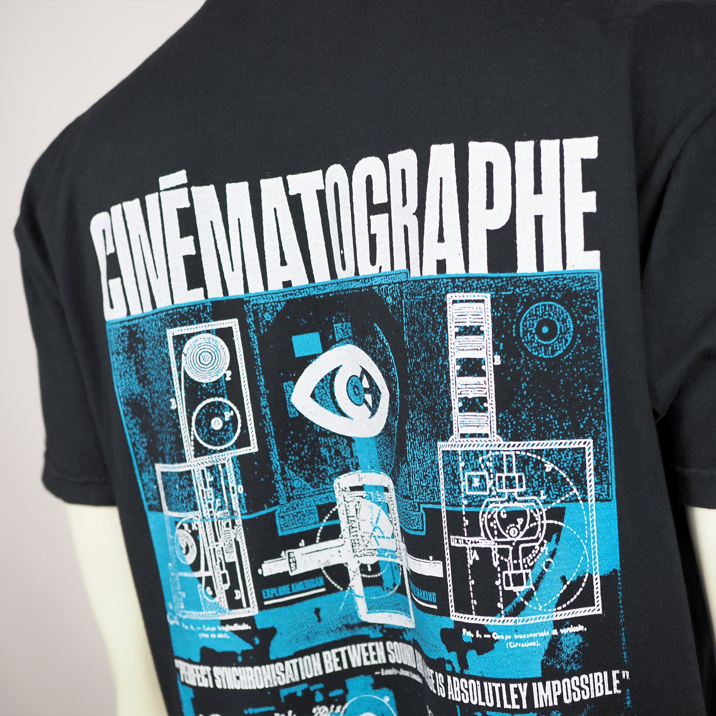 Cinématographe Apparatus Schematic - Pocket Shirt – Vinegar Syndrome