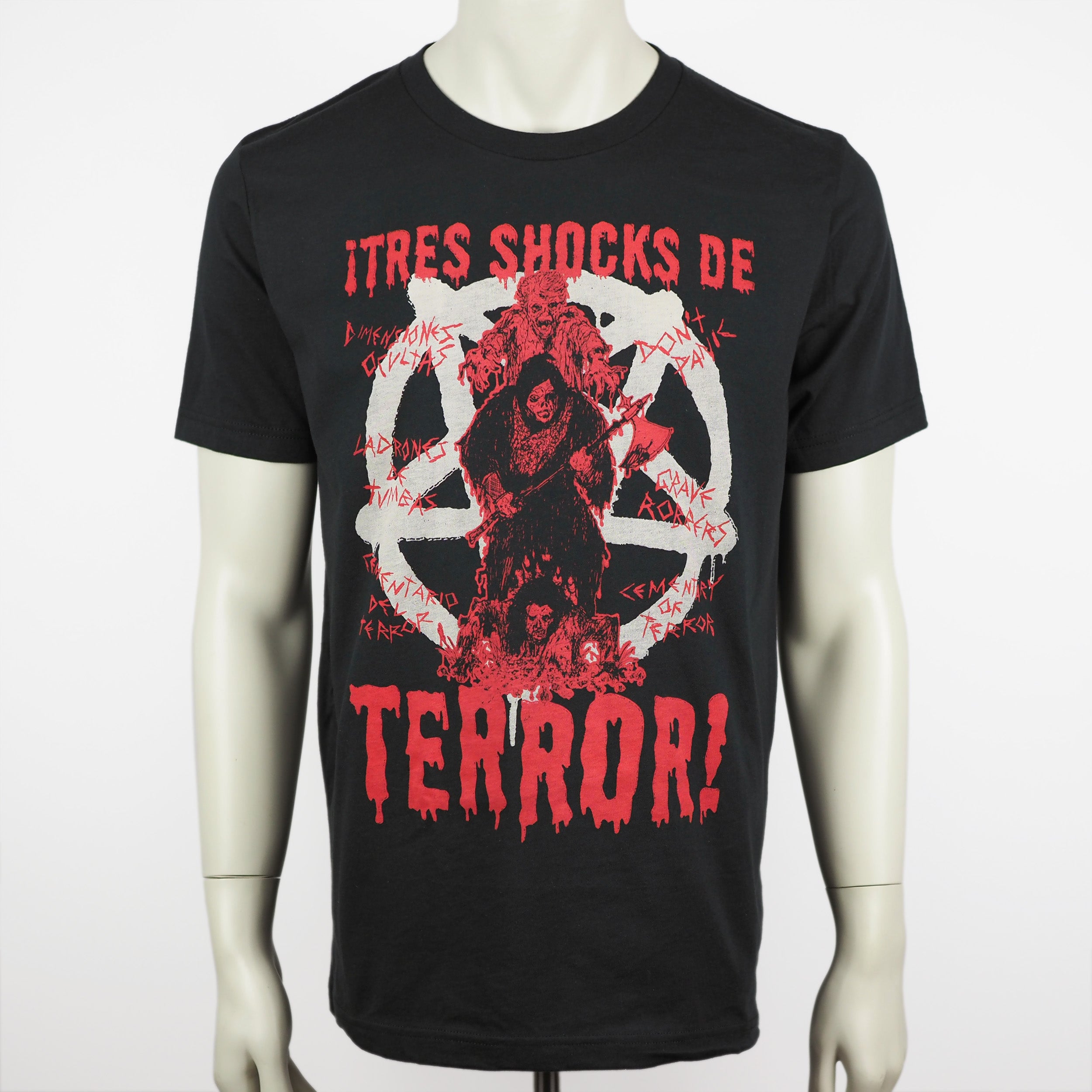 Tres Shocks De Terror Films Of Rubén Galindo Jr Shirt Vinegar