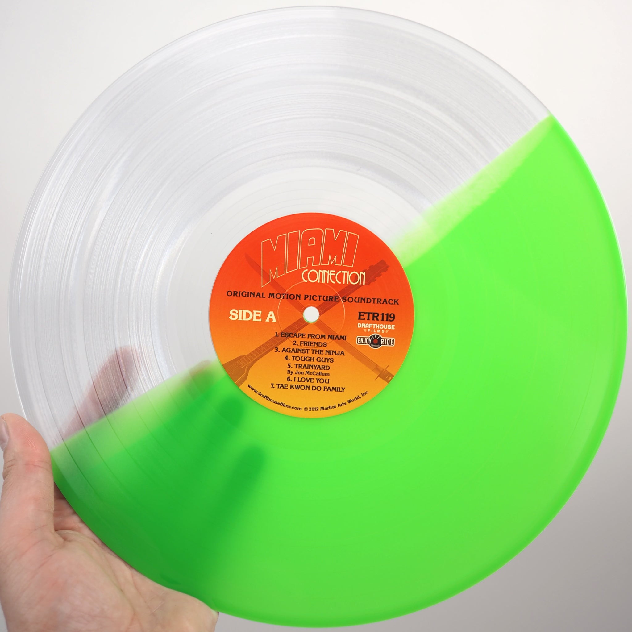 Miami Connection - Green & Clear Split Variant - Vinyl Soundtrack LP ...