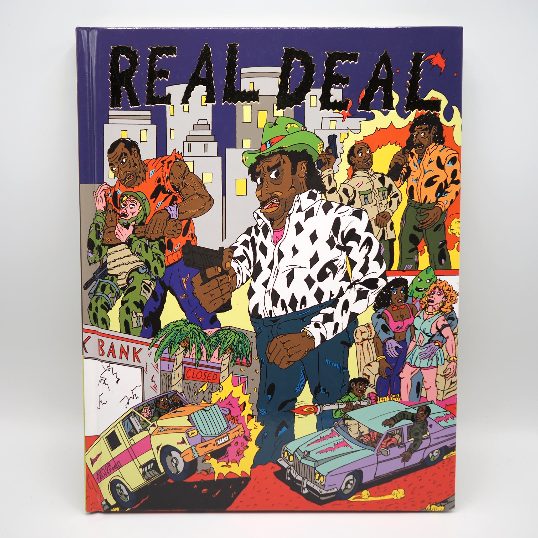 Real Deal Comix - Hardcover Comic Book – Vinegar Syndrome