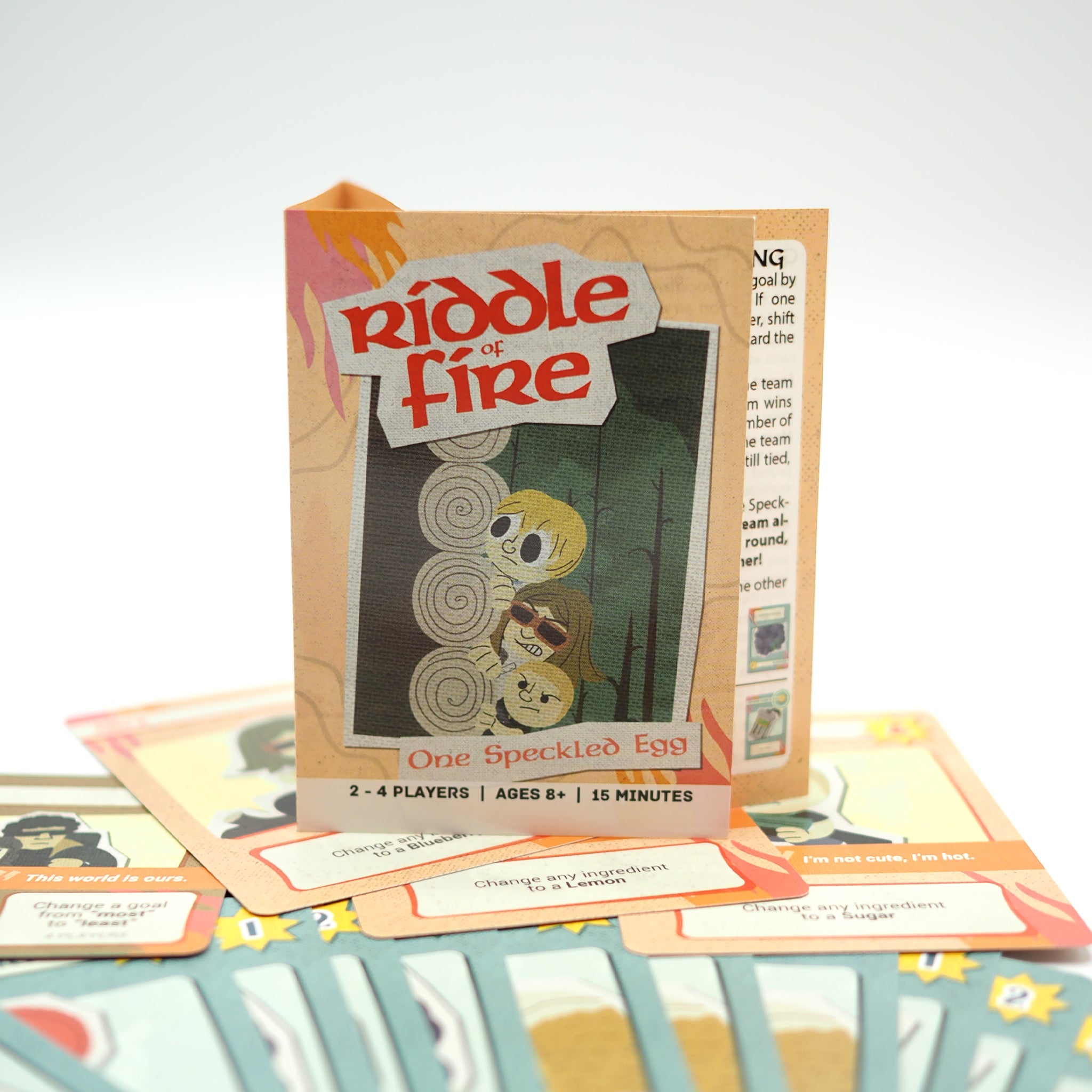 Riddle of Fire: One Speckled Egg - Card Game – Vinegar Syndrome