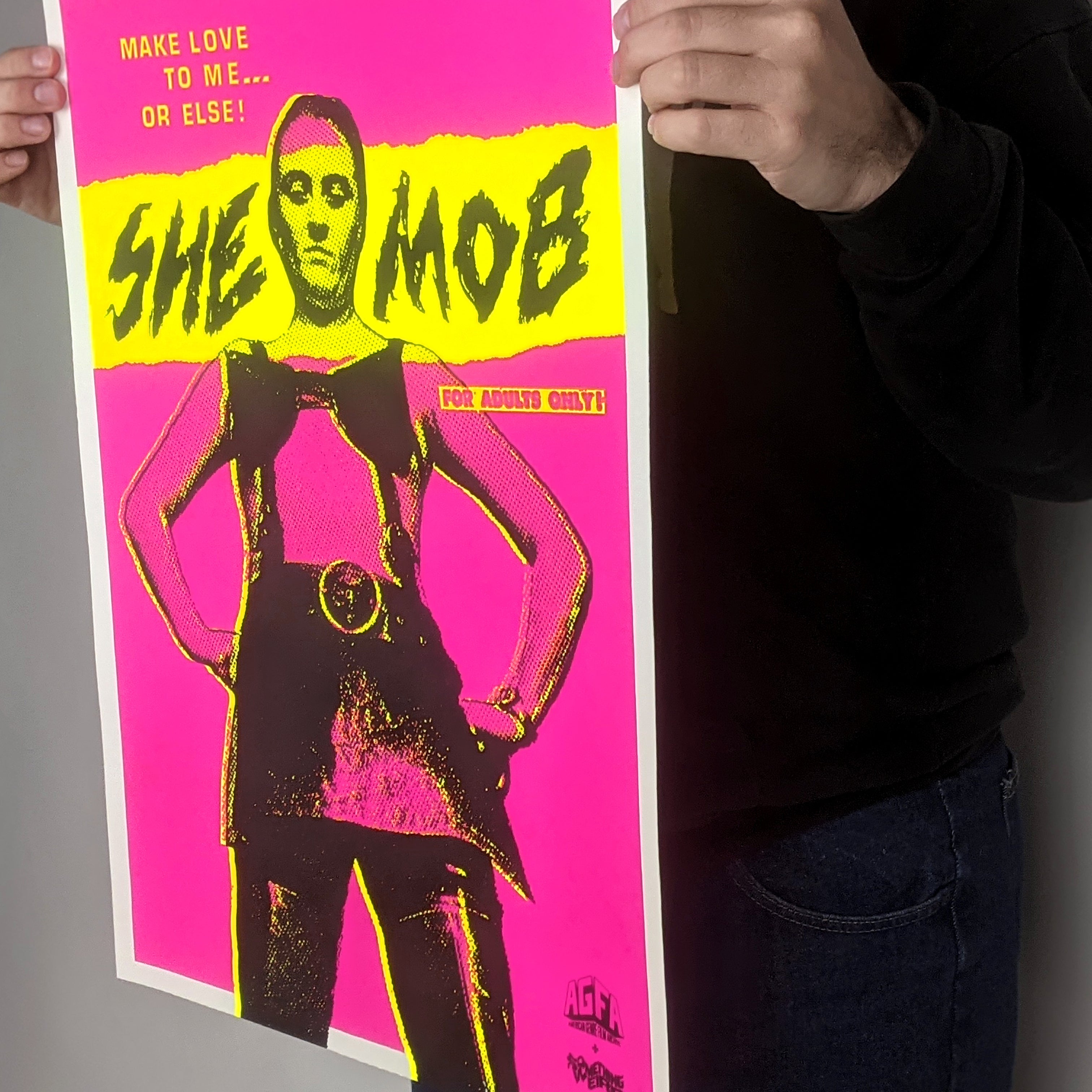 She Mob - Limited Edition Screen Print – Vinegar Syndrome
