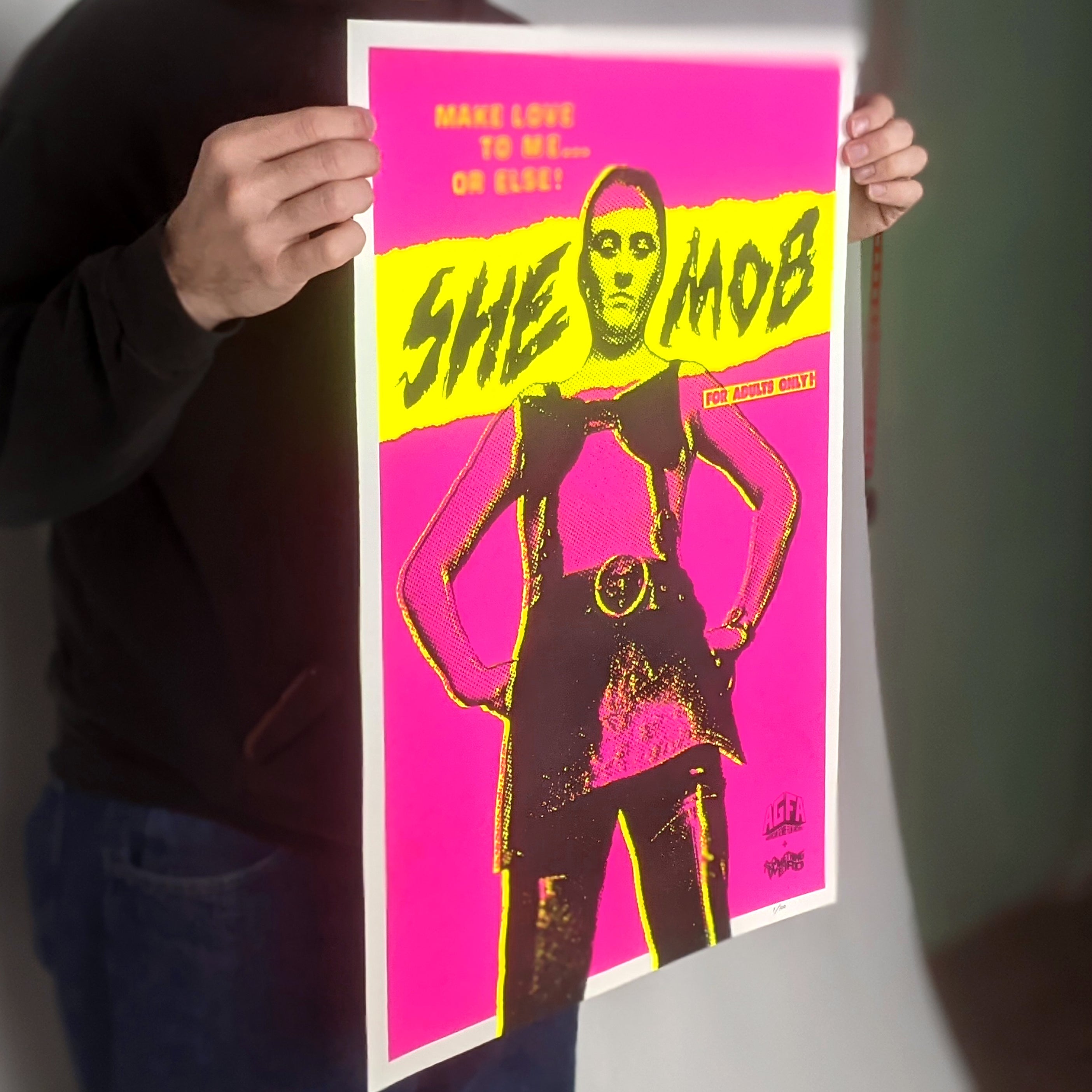 She Mob - Limited Edition Screen Print – Vinegar Syndrome